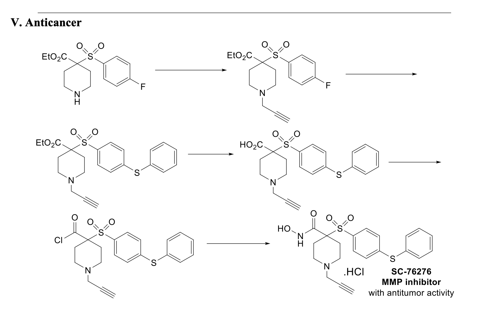 Solved V. Anticancer EtO C. S= EtO2C. T=O F F IZ o EtO2C. 30 | Chegg.com