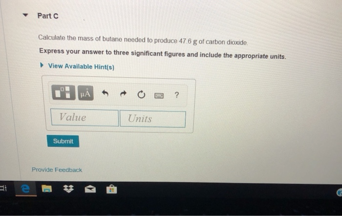 Solved Chapter 8 t Masses of Reactants and Products Part B | Chegg.com