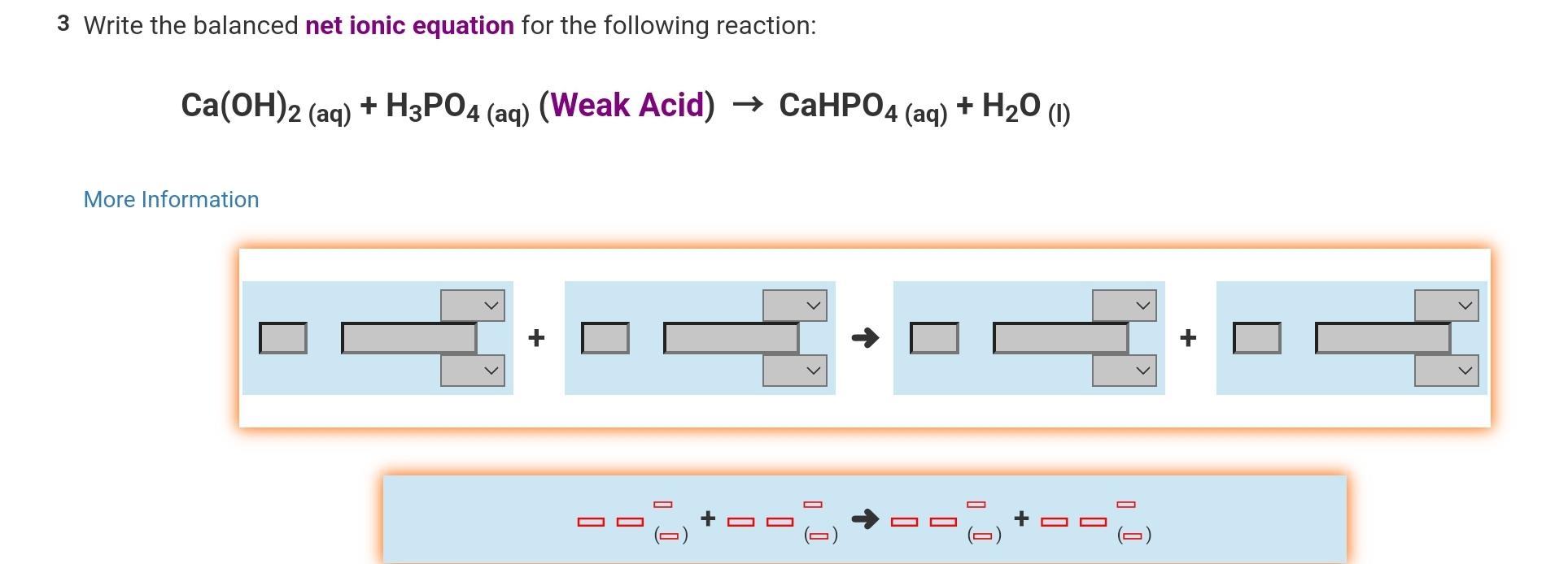 Solved 3 Write the balanced net ionic equation for the | Chegg.com Solved 3 Write the balanced net ionic equation for the | Chegg.com