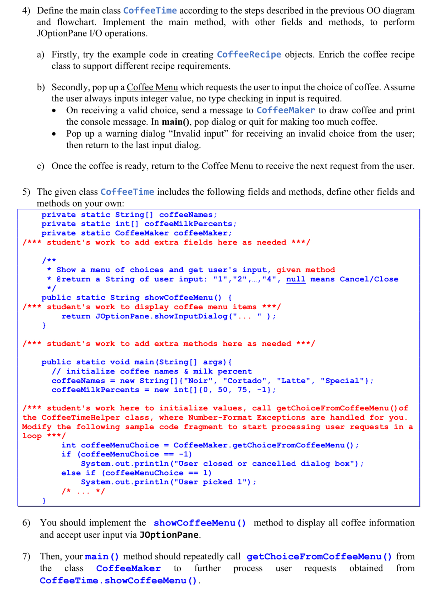 Solved Please write it in java. The first one:package | Chegg.com