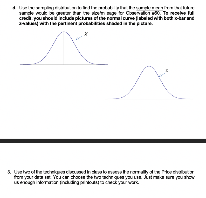 For this problem, assume that the distribution for | Chegg.com