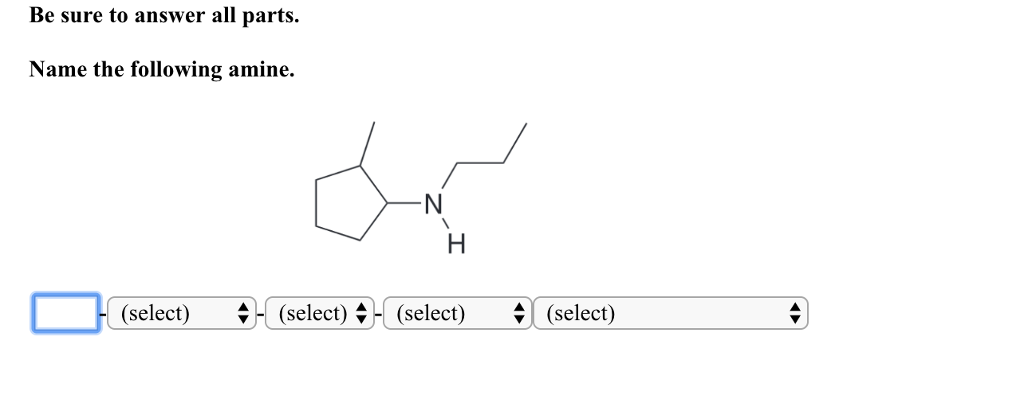 Solved Be sure to answer all parts. Name the following | Chegg.com