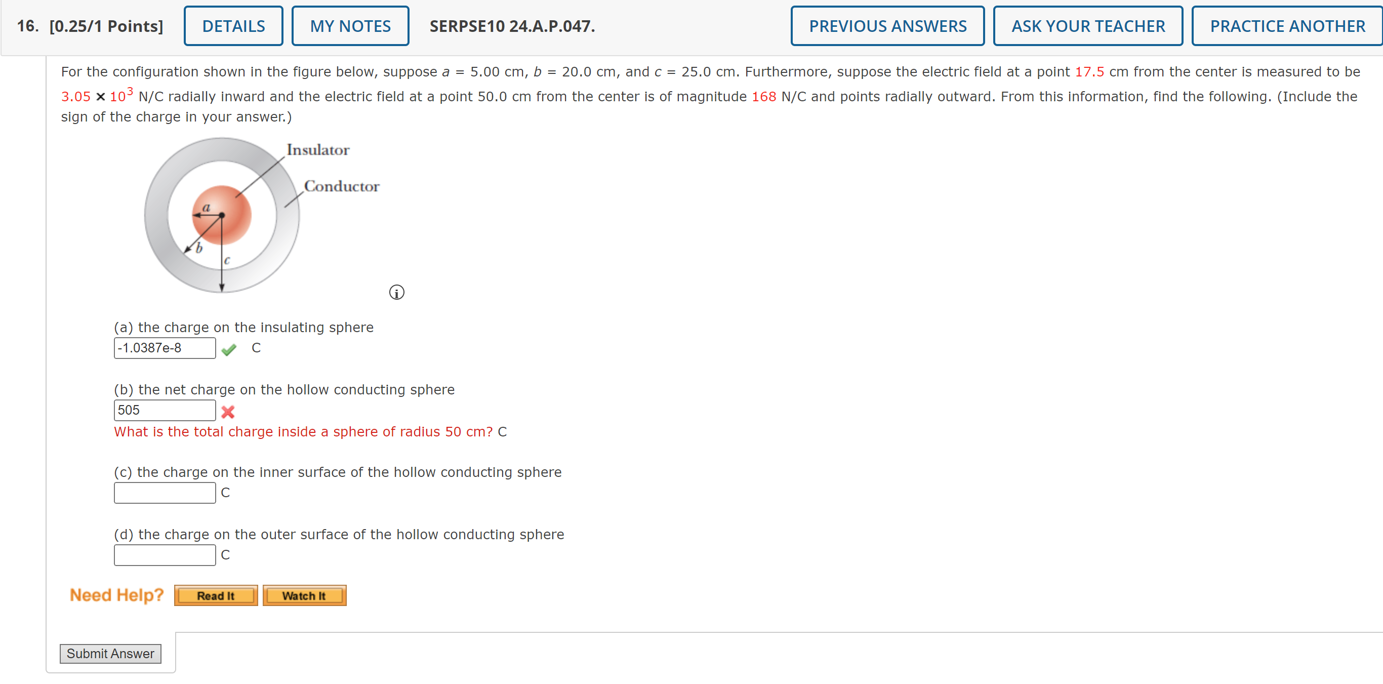 Solved For the configuration shown in the figure below, | Chegg.com