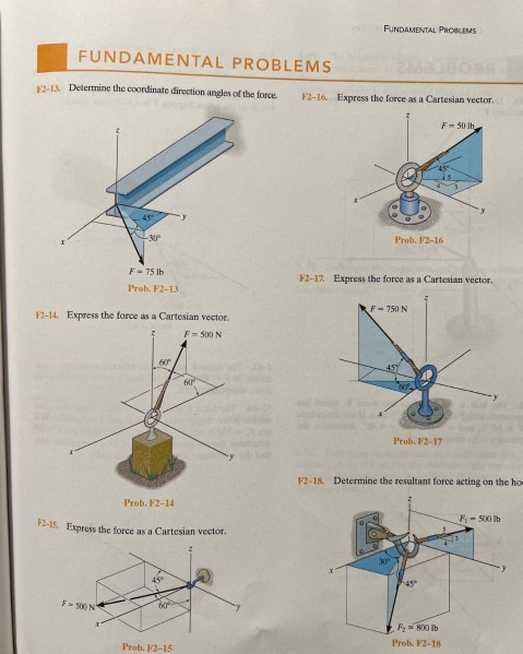Solved Section 2.6 ﻿Fundamental Problems F2-13, ﻿F2-14, | Chegg.com