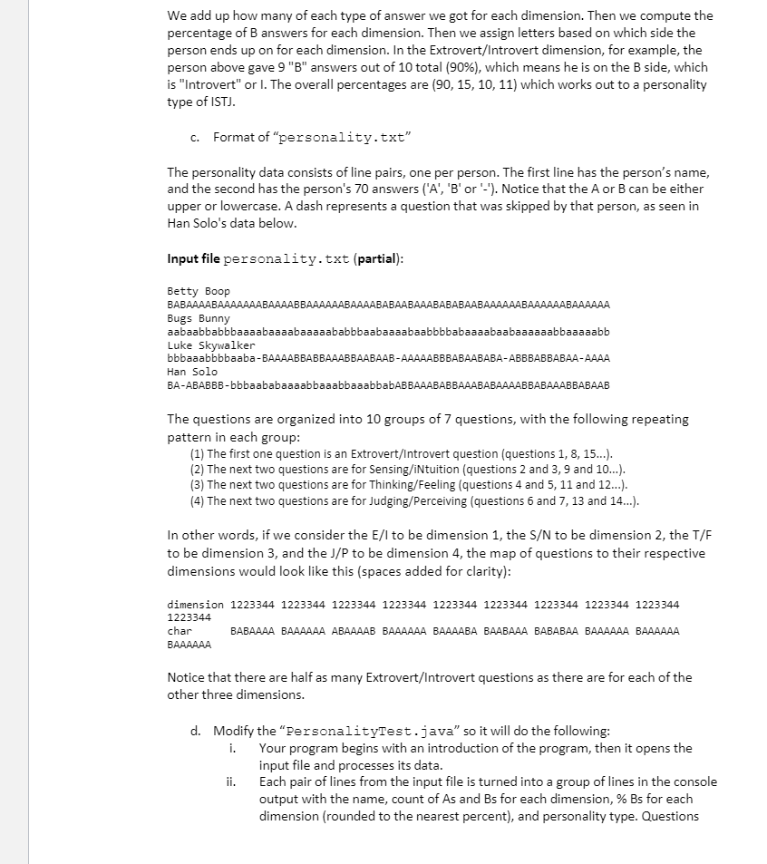 Solved 2. (40 points) Chapter 7: Programming Project #4 | Chegg.com