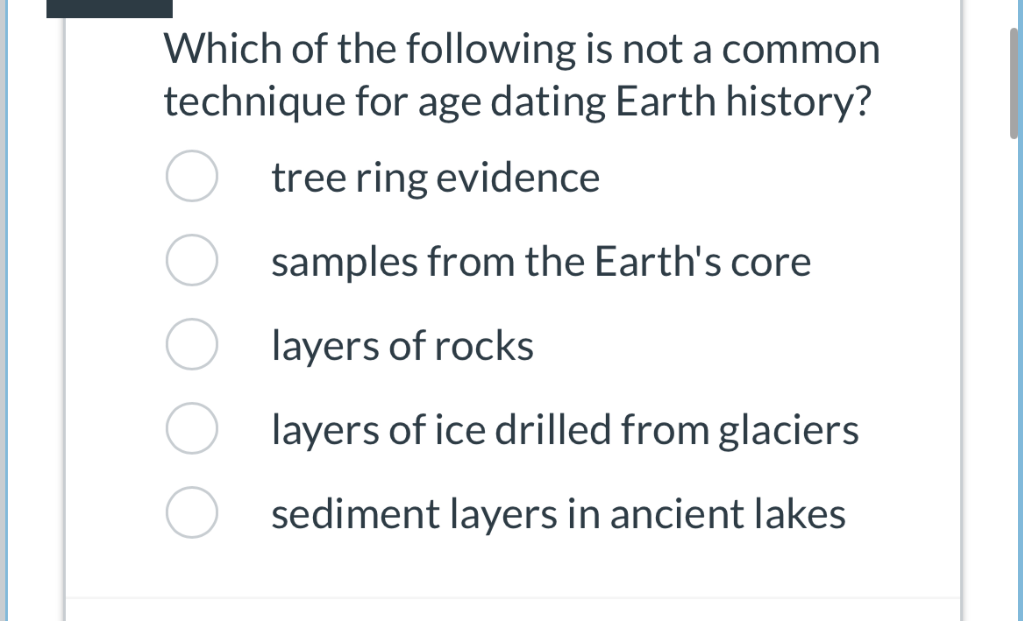 Solved Which Of The Following Is Not A Commontechnique For Chegg