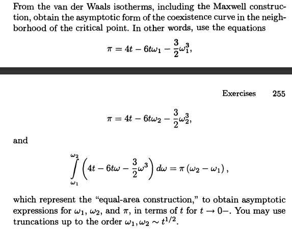 Solved From the van der Waals isotherms, including the | Chegg.com