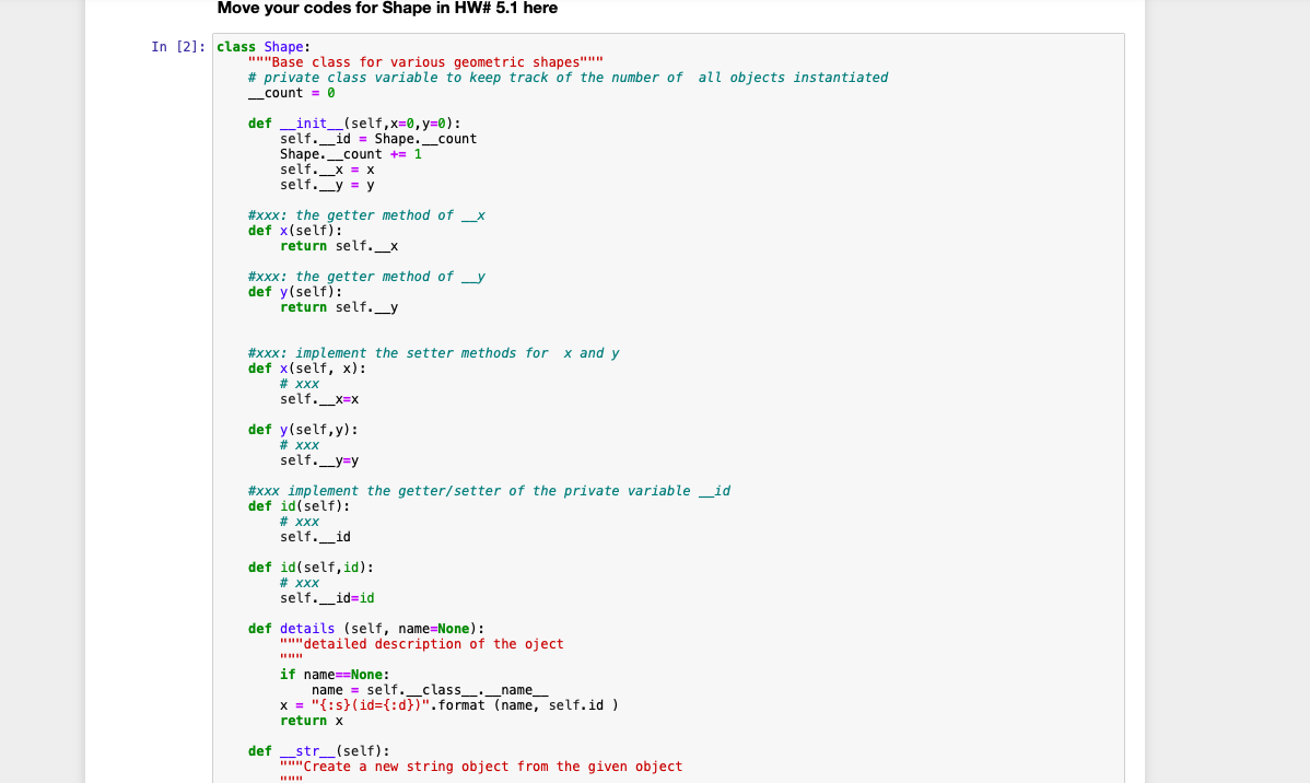 CS122: Advanced Programming with Python HW# 5.2: | Chegg.com