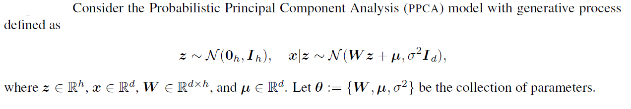 Consider the Probabilistic Principal Component | Chegg.com