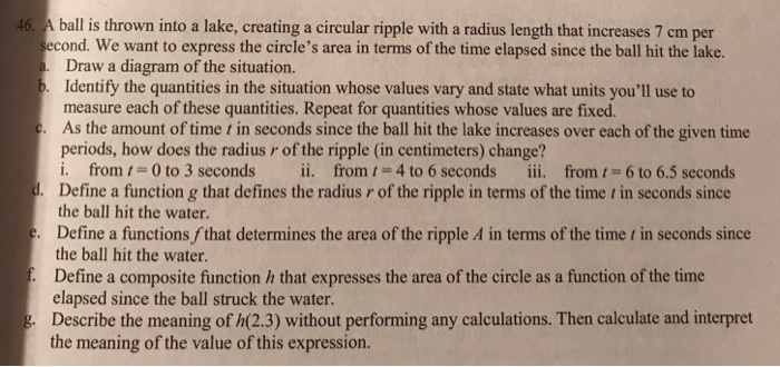 Solved G AND INTERPRETING FUNCTION NOTATION (TEXT: S3, S4) | Chegg.com