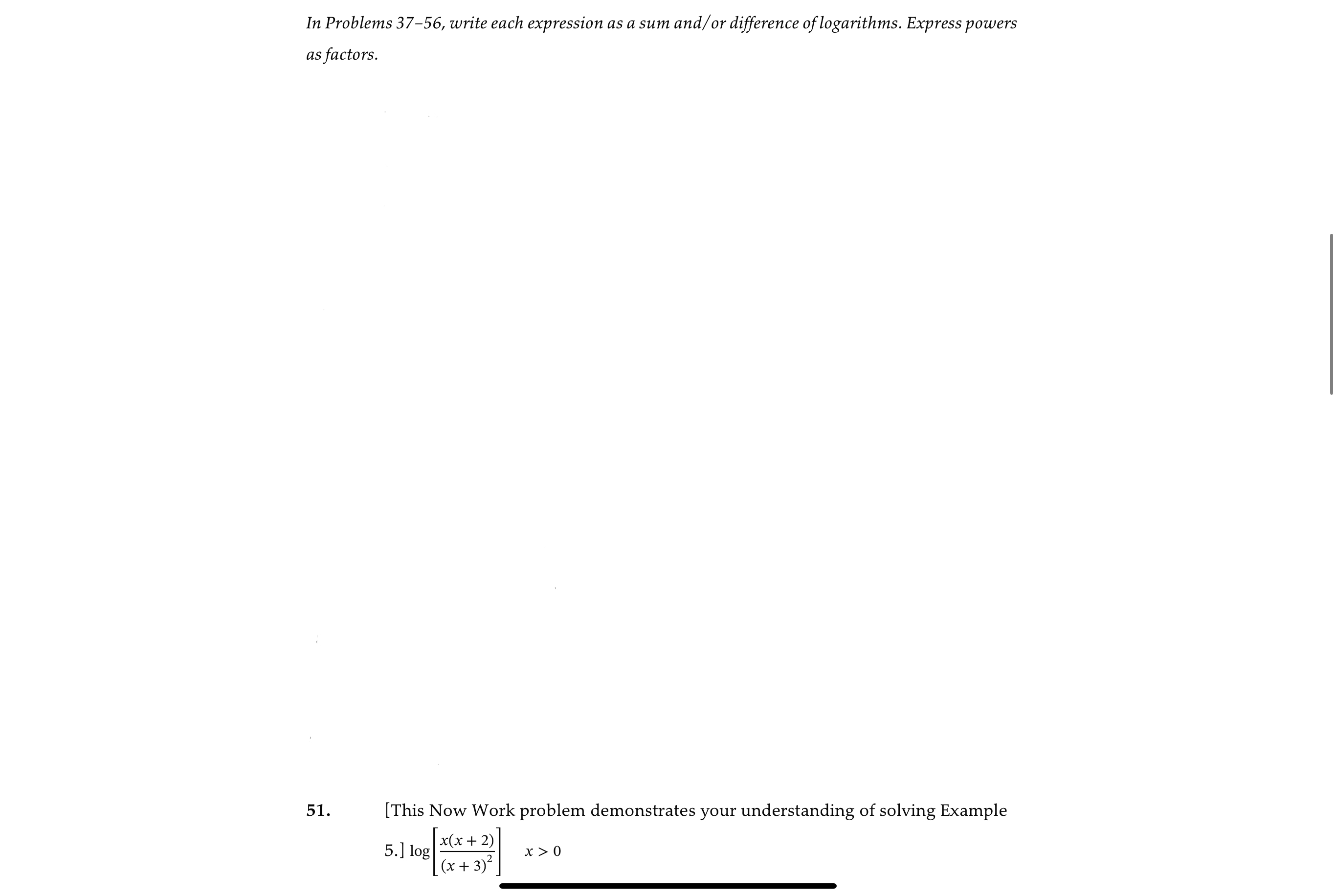 Solved In Problems 29-36, suppose that ln2=a and ln3=b. Use | Chegg.com