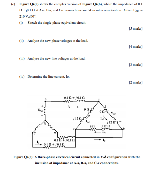 Solved (C) Figure Q4(e) shows the complex version of Figure | Chegg.com