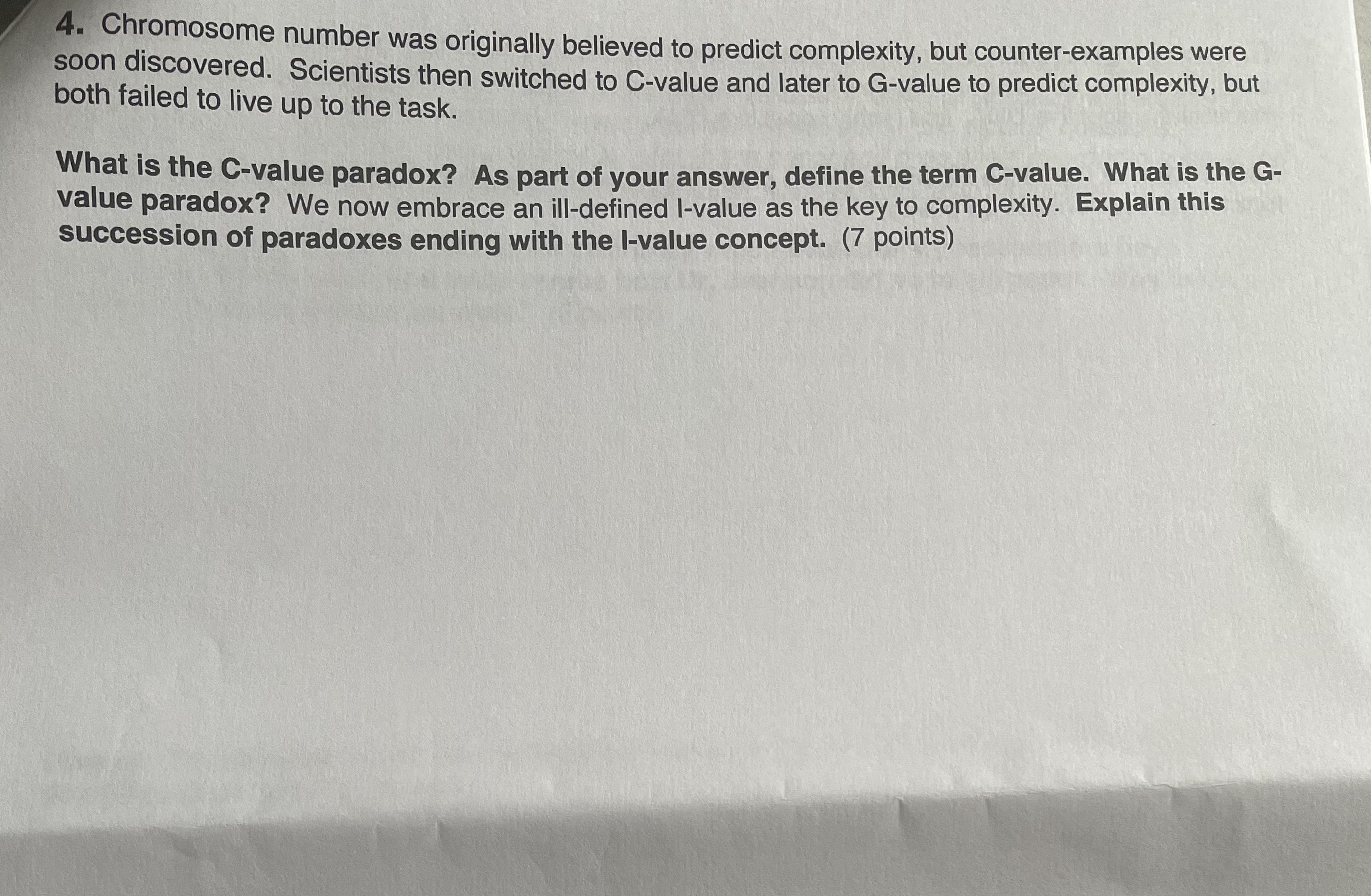 Solved 4. Chromosome number was originally believed to | Chegg.com