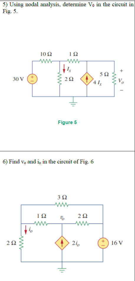 Solved 1) Using nodal analysis, determine Iz to 14 in the | Chegg.com