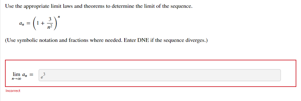 Solved Use the appropriate limit laws and theorems to | Chegg.com