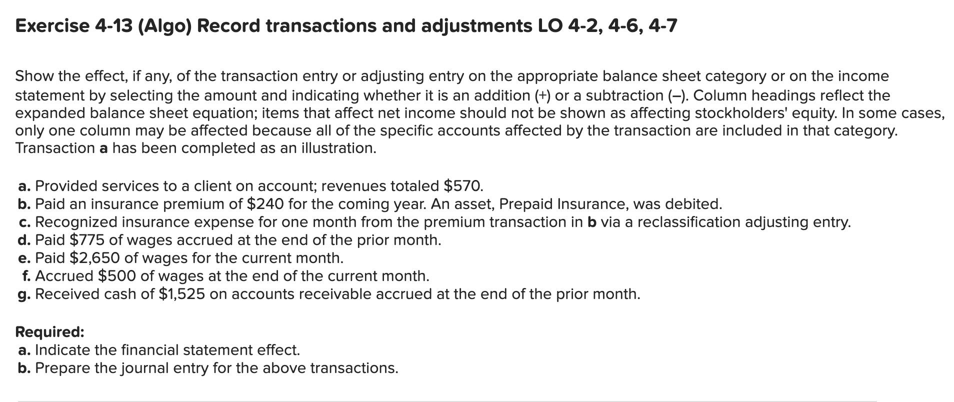 Solved Exercise 4 13 Algo Record Transactions And 8960