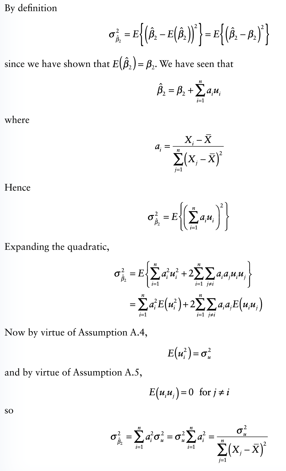 Solved I'm completely stuck at the "expanding the quadratic" | Chegg.com