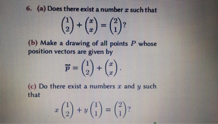 Solved 6. (a) Does there exist a number such that 2 (b) Make | Chegg.com