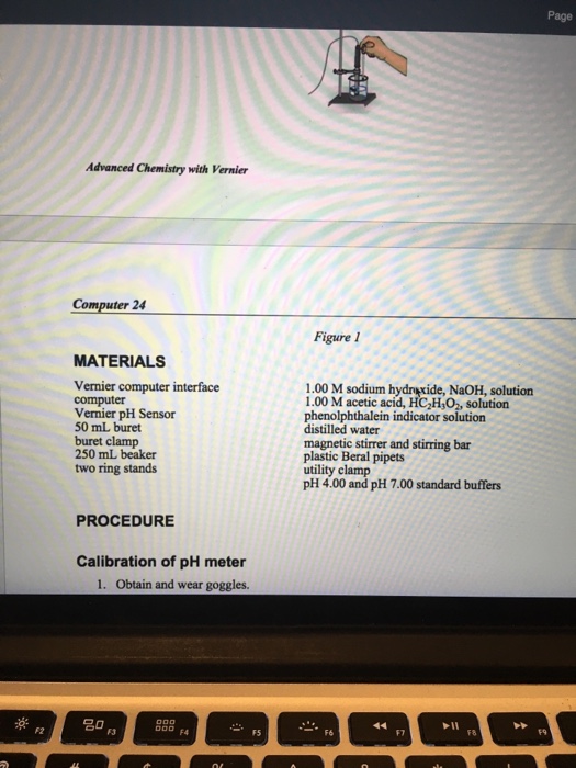 Solved Page Advanced Chemistry with Vernier Computer 24 | Chegg.com
