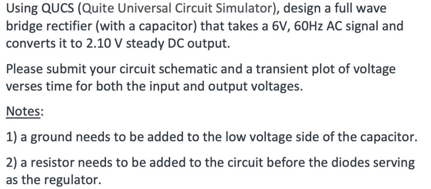 Solved Use QUCS (a simulation software) to design the | Chegg.com