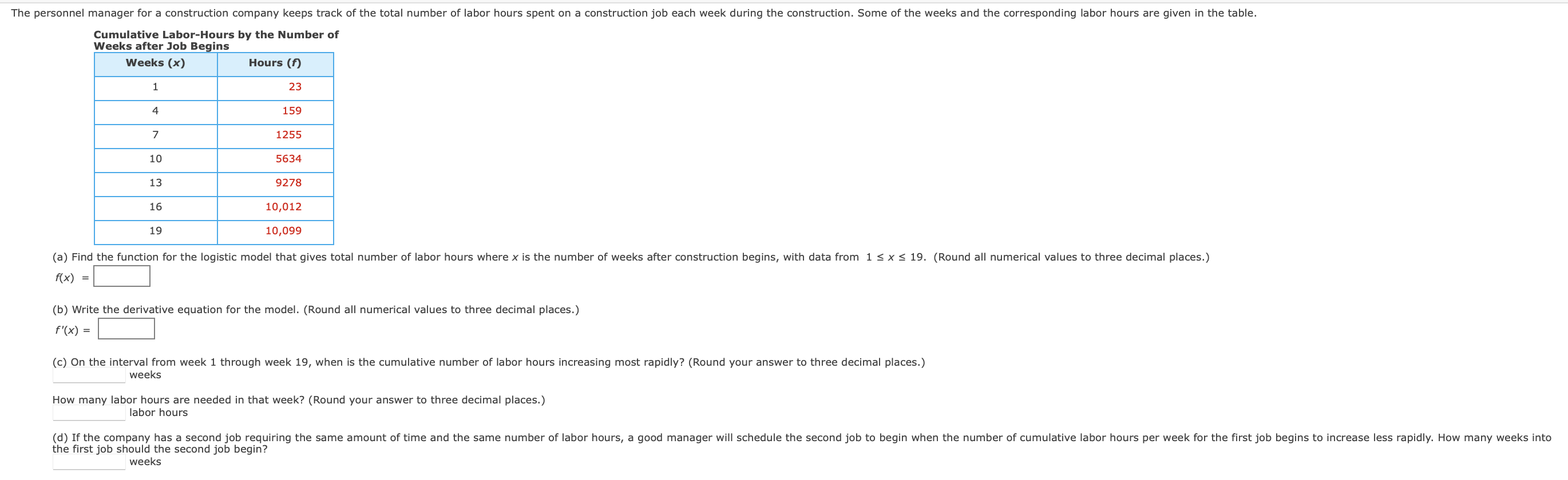 Solved The personnel manager for a construction company | Chegg.com Solved The personnel manager for a construction company | Chegg.com