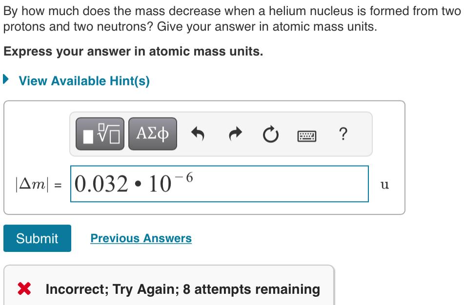 Solved You learned that the binding energy of the electron | Chegg.com