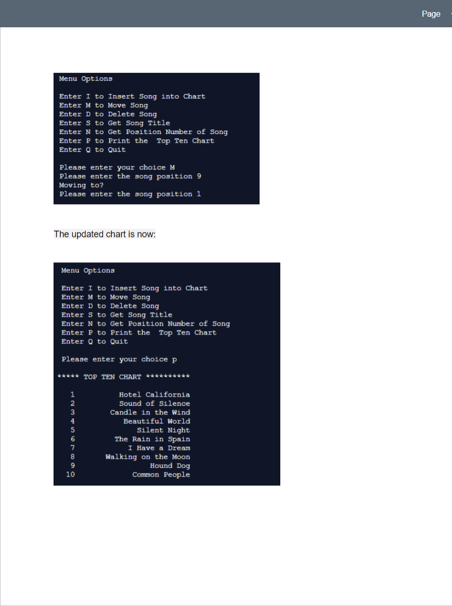 Solved You will implement methods of a program that | Chegg.com
