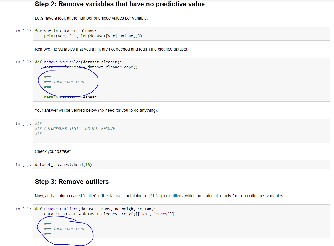 Solved Step 3: Remove outliers Now, add a column called | Chegg.com