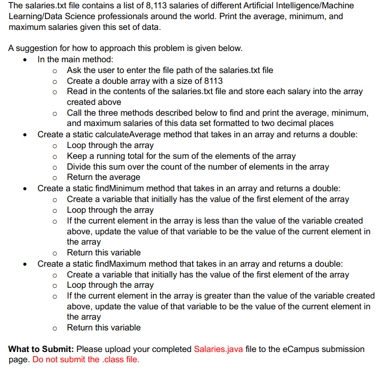 Solved Complete Java Program. Given names.txt with names in | Chegg.com