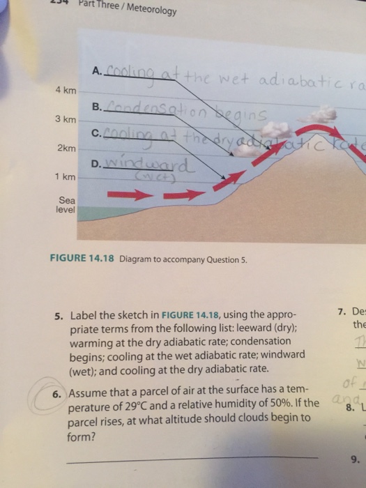 Solved Label the sketch in figure 14.18, using the | Chegg.com Solved Label the sketch in figure 14.18, using the | Chegg.com