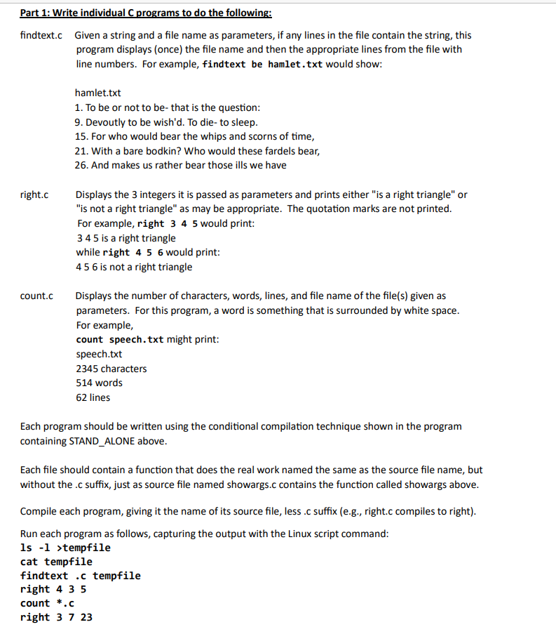 Solved I need answer Each program should be wriƩen using the | Chegg.com