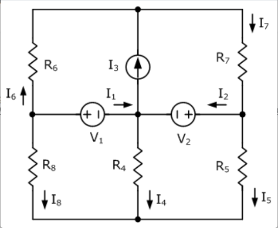 Solved Find the remaining currents in the circuit shown | Chegg.com