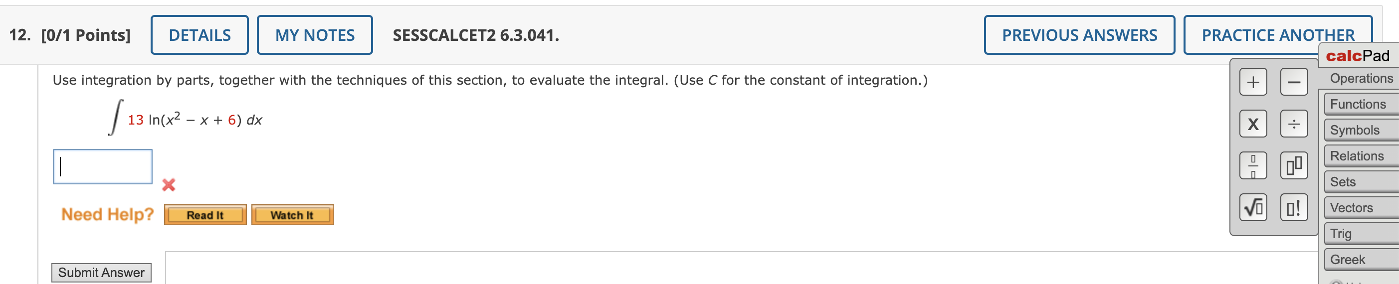 Solved Use integration by parts, together with the | Chegg.com