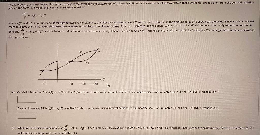 Solved Solve parts a and b. Part b asks to solve for T = | Chegg.com
