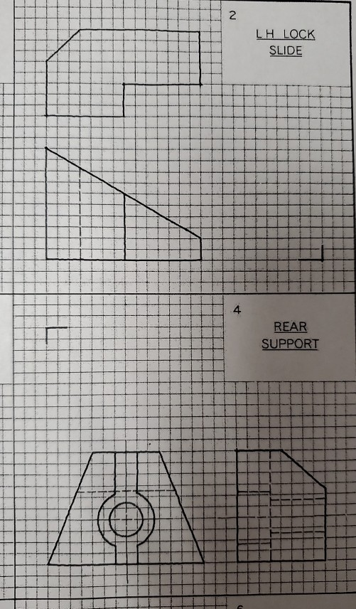 Solved LH LOCK SLIDE REAR SUPPORT | Chegg.com