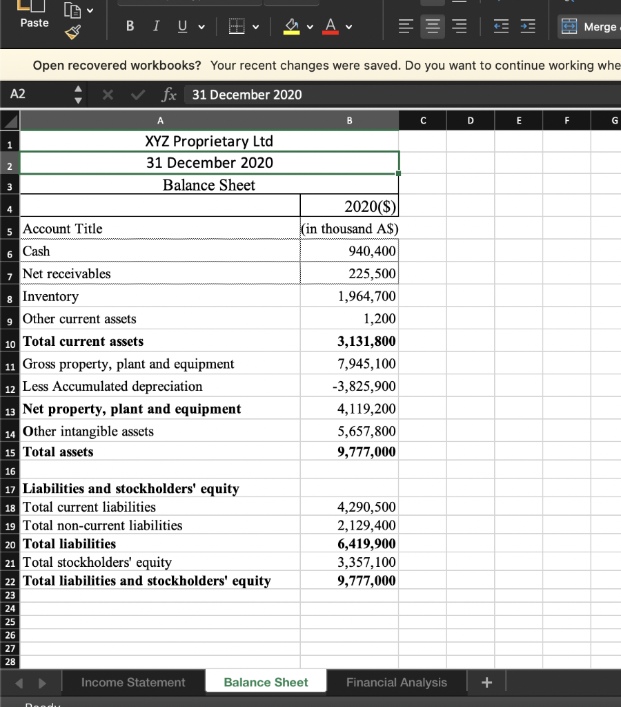 Solved There is an income statement and balance sheet given | Chegg.com