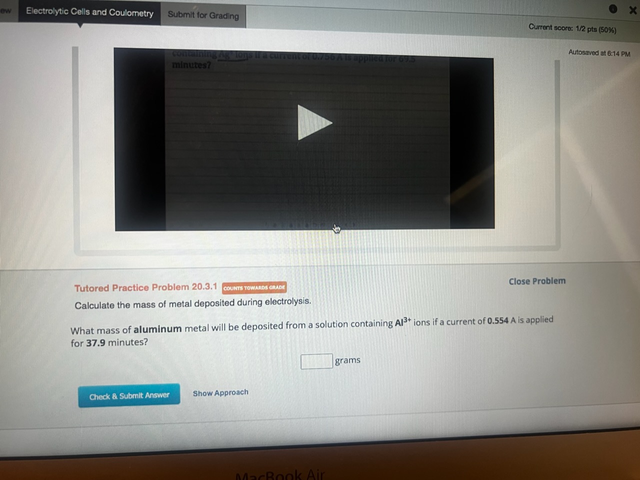 Solved Tutored Practice Problem 20.3.1 Close Problem | Chegg.com Solved Tutored Practice Problem 20.3.1 Close Problem | Chegg.com