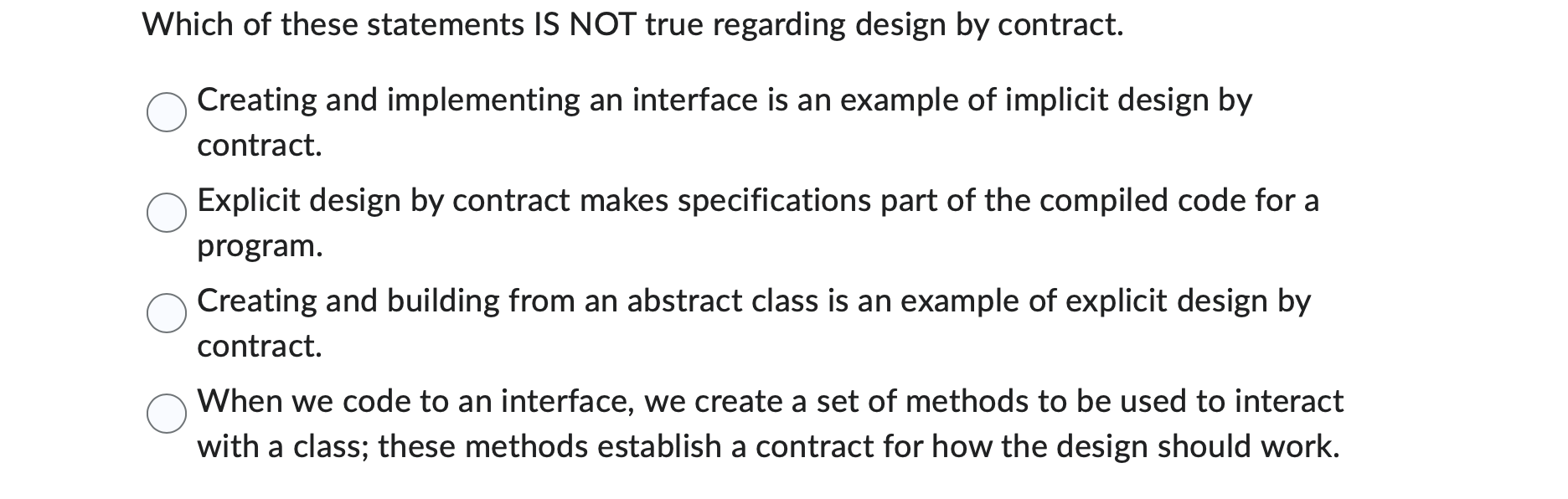 Solved Which of these statements IS NOT true regarding | Chegg.com