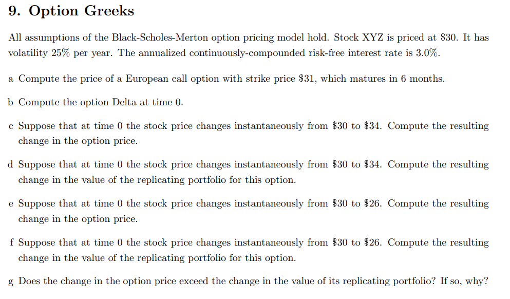 Solved All assumptions of the Black-Scholes-Merton option | Chegg.com