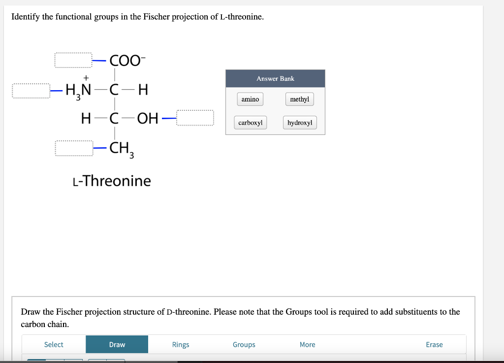 Solved Identify the functional groups in the Fischer | Chegg.com