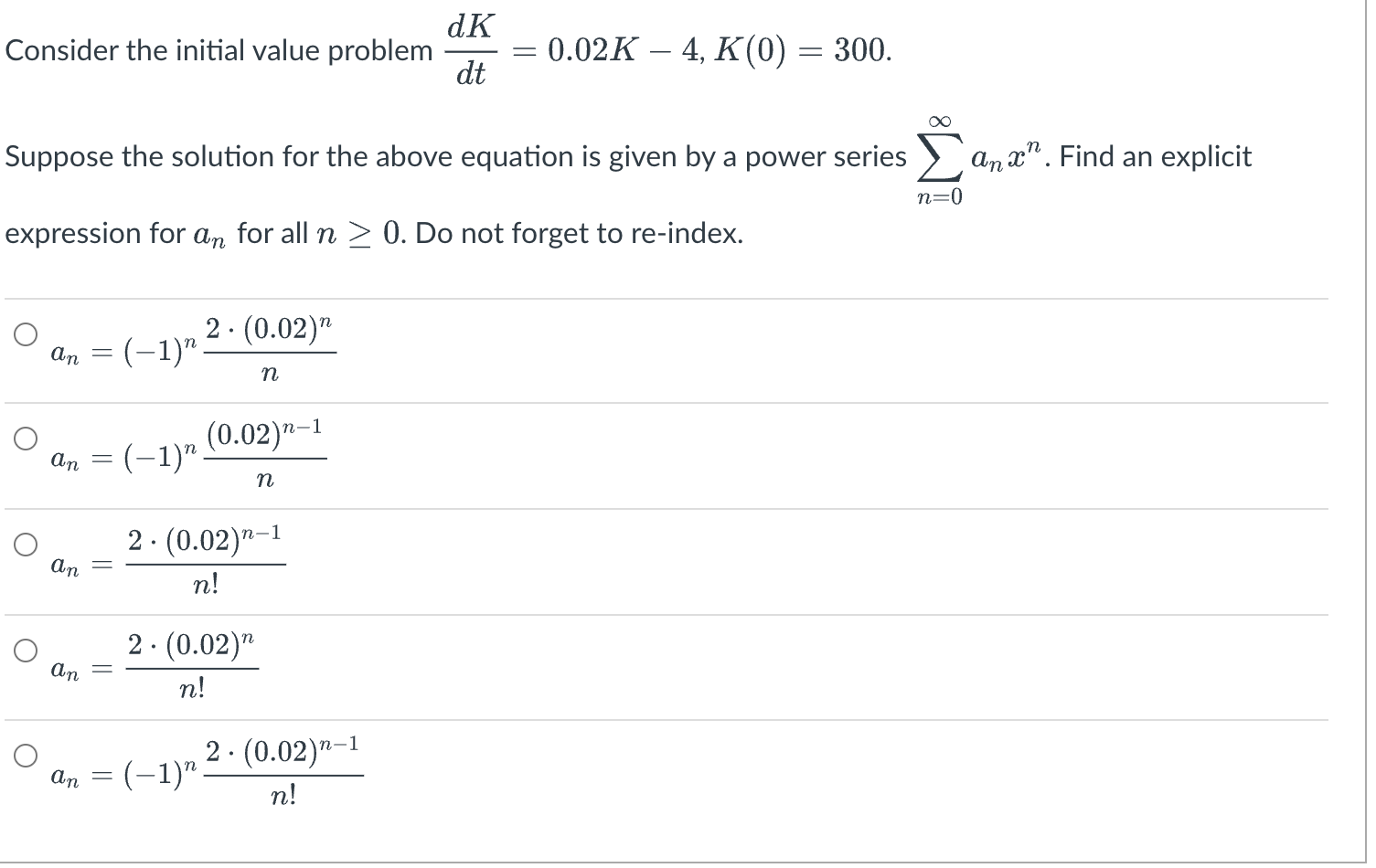 Solved Consider the initial value problem | Chegg.com