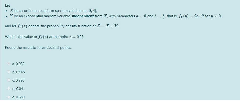 Solved Let X be a continuous uniform random variable on [0, | Chegg.com