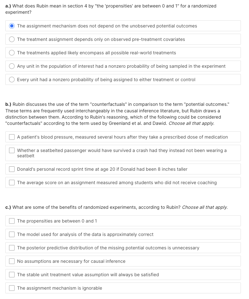Read Through Sections 1 To 4 Of Rubins 2005 Lecture