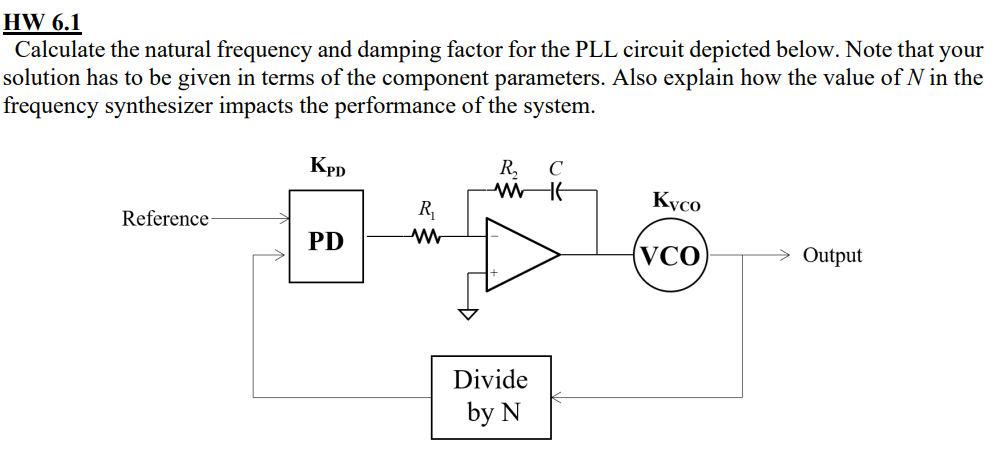 Solved Calculate the natural frequency and damping factor | Chegg.com