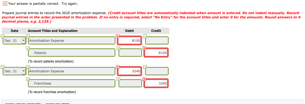 Solved The intangible assets section of Windsor, Inc. at | Chegg.com