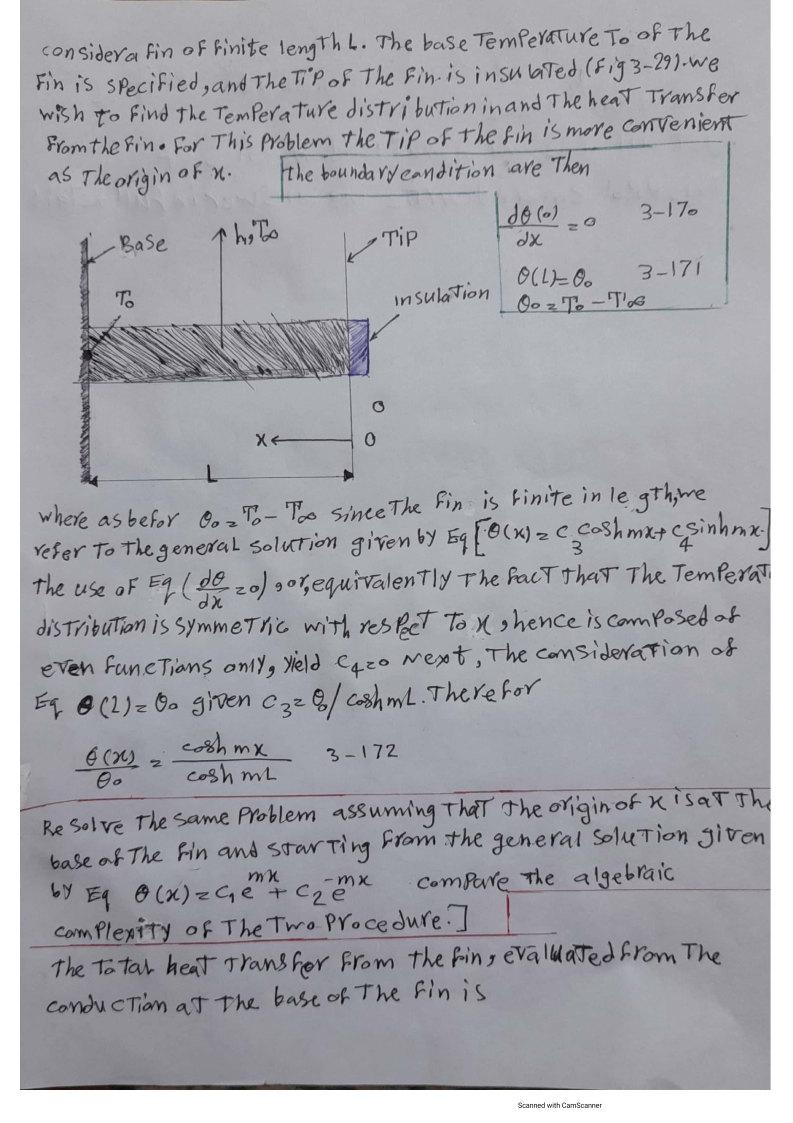 Solved This problems is about "advanced heat transfer " and | Chegg.com