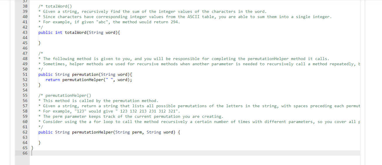 Solved 13.11 Recursion Practice For this assignment, you | Chegg.com