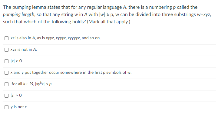 Solved Given a language L and two strings x and y, we write | Chegg.com