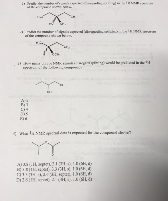 Solved Predict the number of signals expected (disregarding | Chegg.com