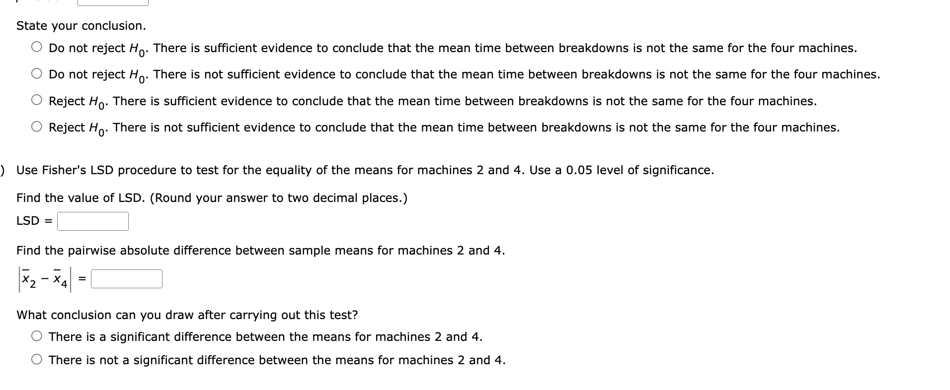 Solved To test for any significant difference in the number | Chegg.com